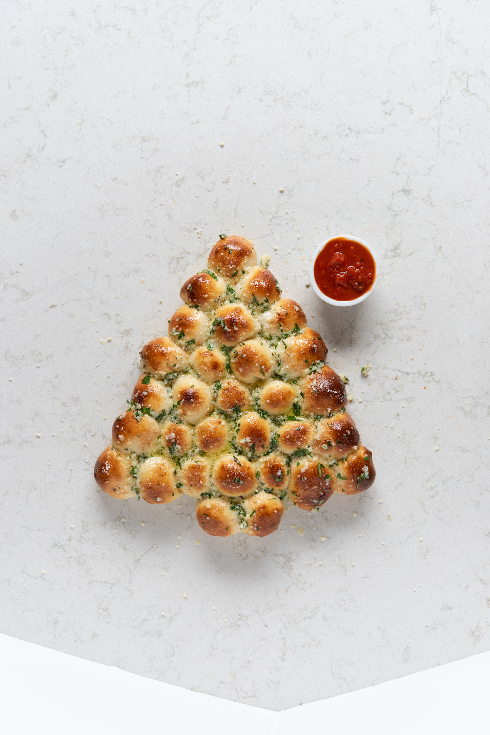 Stuffed Cheesy Bread Tree Recipe By Crystal Farms