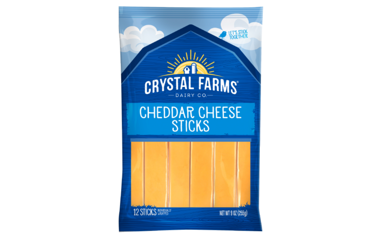 Cheddar Stick Cheese | Crystal Farms