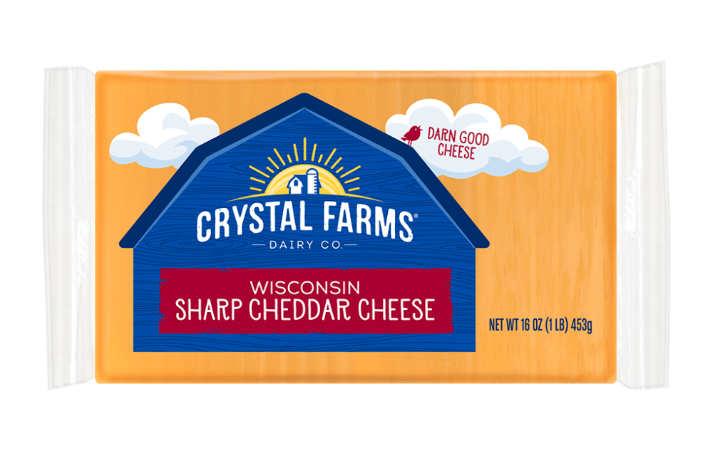 Sharp Cheddar Cheese | Crystal Farms
