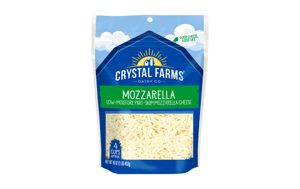 Pepper Jack Shredded Cheese | Crystal Farms