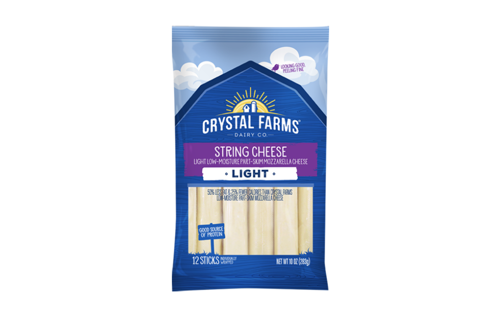 Light String Cheese | Crystal Farms