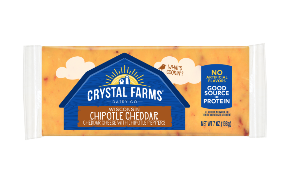 Chipotle Cheddar Cheese | Crystal Farms
