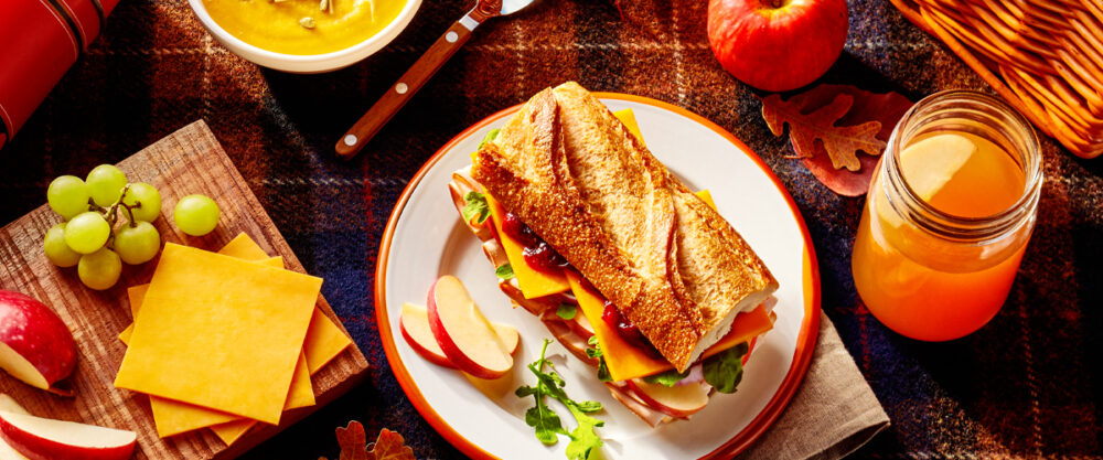 Fall Harvest Sandwich Recipe By Crystal Farms
