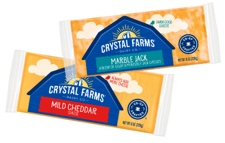Crystal Farms | Wisconsin Cheese