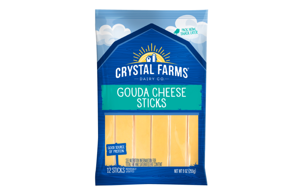 Gouda Stick Cheese | Crystal Farms