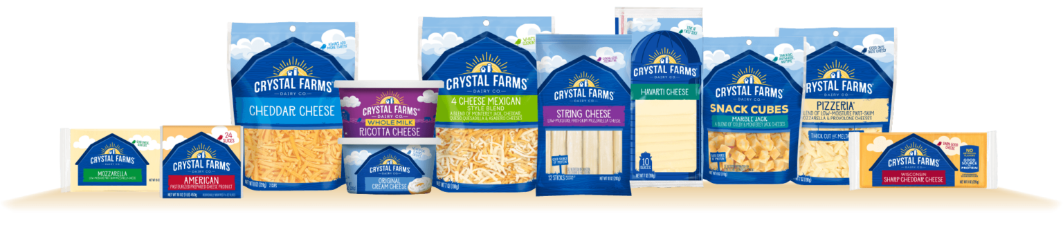 Crystal Farms | Wisconsin Cheese